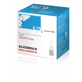 Glicerolo Nova Argentia 6 Microclismi 6,75 G | Più Medical
