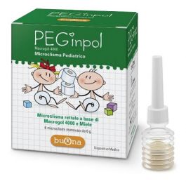 Peginpol Microclisma Ped 6x6g | Più Medical