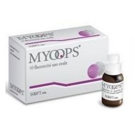 Myoops 10 Flaconcini Integratore Alimentare Di Vitamina A, E E Luteina ...