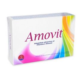 Amovit Integratore Alimentare Di Vitamine E Minerali 30 Compresse | Più ...