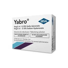 Yabro Aerosol Sodio Ialuronato 0,18% Soluzione Da Nebulizzare 10 Fiale ...