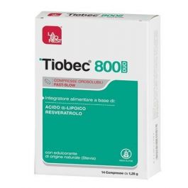 Tiobec 800 Duo Compresse Orosolubili 18,9 G | Più Medical