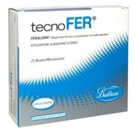 Tecnofer Effervescente 21 Bustine Integratore Alimentare A Base Di ...