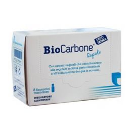 Biocarbone Rapido 8 Flaconcini Monodose | Più Medical
