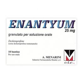 Menarini Enantyum 25Mg Granulato Per Soluzione Orale 10 Bustine | Più ...