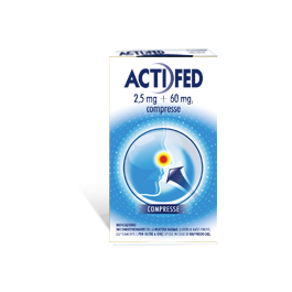 Actifed 2,5mg+60mg 12 Compresse