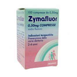 Zymafluor 0,50mg 100 Compresse | Più Medical