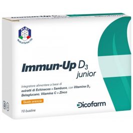 Immun-Up D3 Junior Integratore Alimentare 10 Bustine da 3 G | Più Medical
