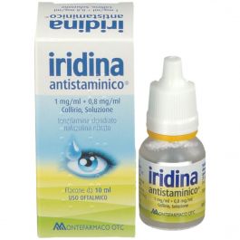 Iridina Collirio Antistaminico 1Mg/Ml+0,8Mg/Ml Flacone 10 Ml | Più Medical