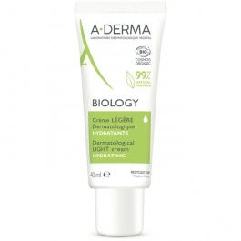 A-Derma Biology Crema Leggera Dermatologica Idratante 40 Ml | Più Medical
