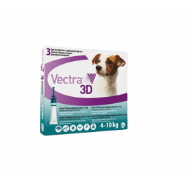 Vectra 3D 3 Pipette Cani 4-10 Kg Verde | Più Medical