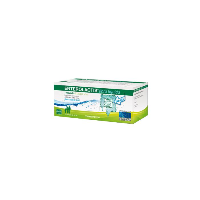 Enterolactis Fibra Liq 12fl | Più Medical