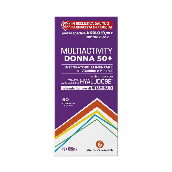 Multiactivity Donna 50+ 60cpr | Più Medical