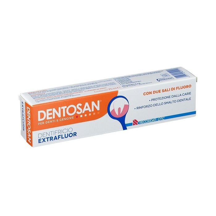 Dentosan Extrafluor Dentifricio 75ml | Più Medical