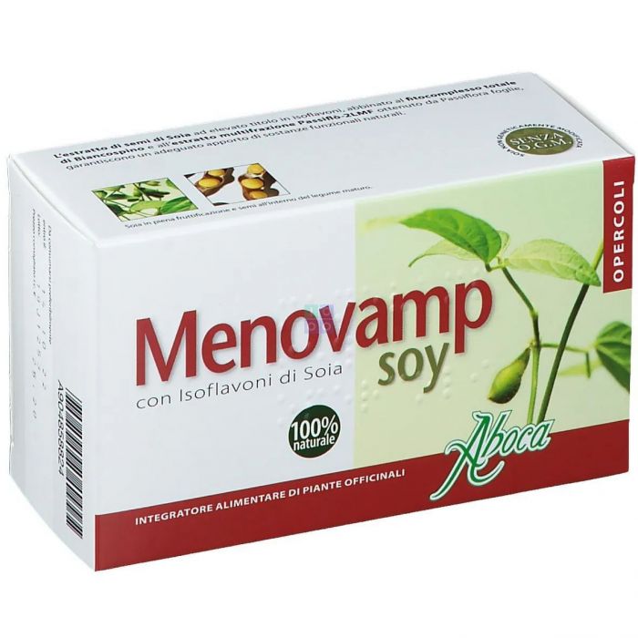 Aboca Integratore Alimentare Menovamp Soy 60 Opercoli Blister | Più Medical
