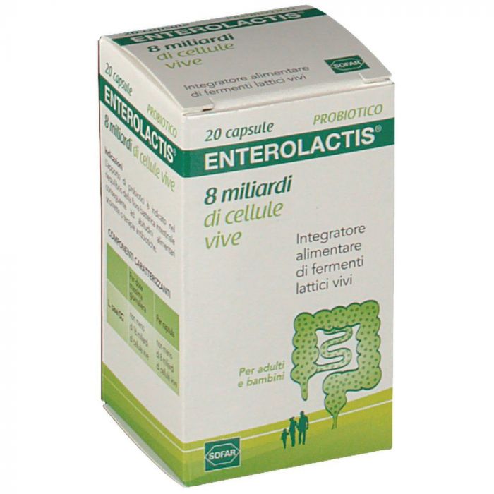 ENTEROLACTIS 20 CAPSULE fermenti lattici vivi