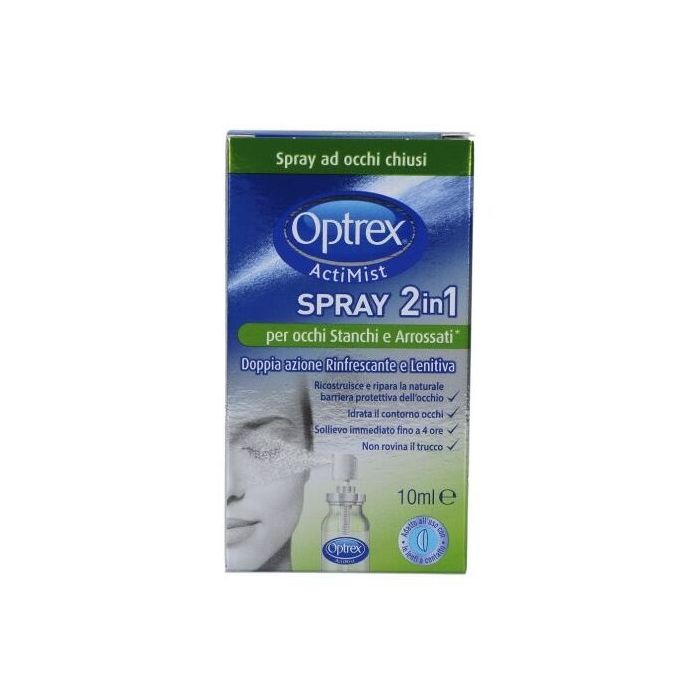 Optrex Actimist Spray 2In1 Occhi Stanchi E Arrossati 10Ml | Più Medical