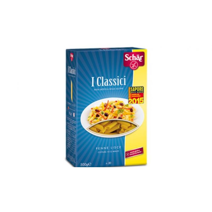 Schar Pasta Senza Glutine Penne Lisce 500g | Più Medical