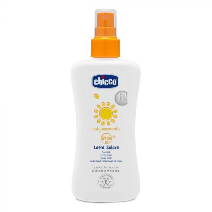 Chicco Spray Solare Baby Moments Spf 50+ 150Ml | Più Medical