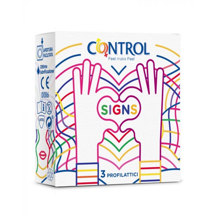 Control Signs Profilattici 3 Pezzi | Più Medical