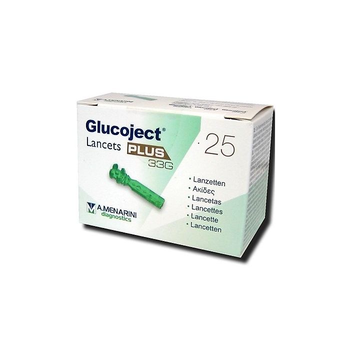 Glucojet Plus Lancette Pungidito G 33 25 Pezzi | Più Medical