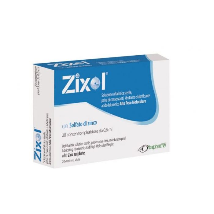 Zixol Pluridose 20 Contenitori Sterili Richiudibili Da 0,6 Ml | Più Medical