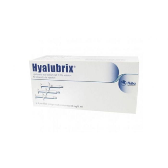 Hyalubrix 3 Siringhe Preriempite 30 mg/2 ml Acido Ialuronico Sale ...
