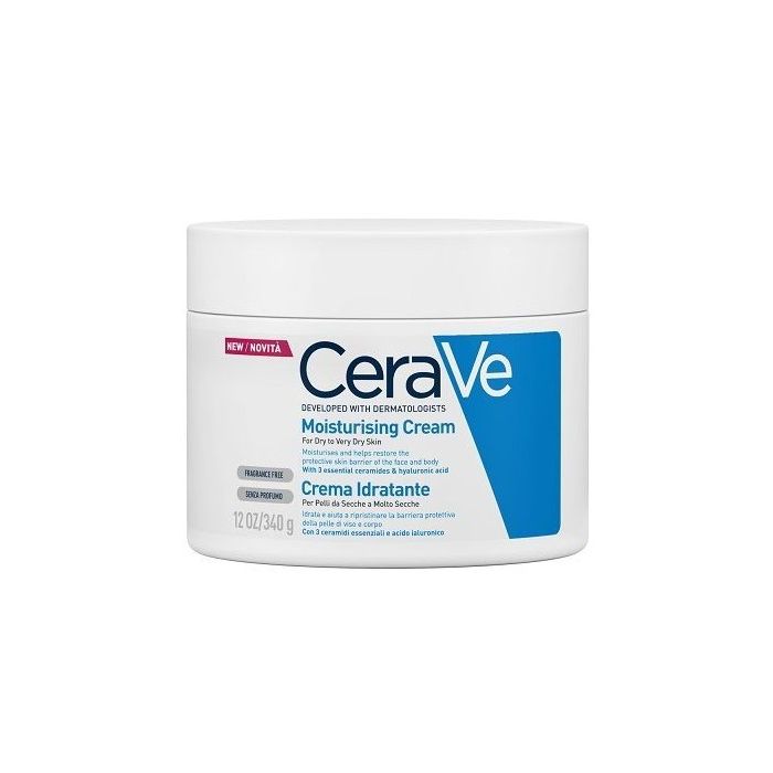 CeraVe Crema Corpo Idratante Pelle Molto Secca 340 g