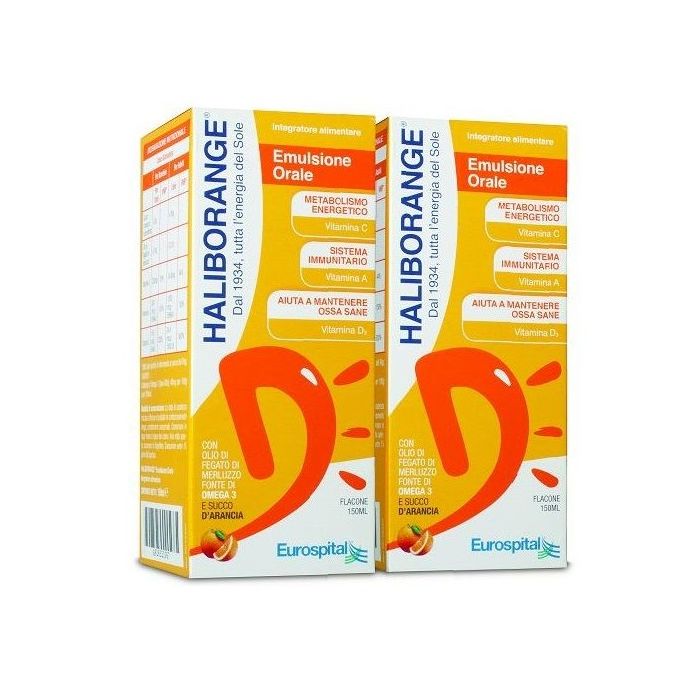 Haliborange Emulsione Orale Bipacco 150 Ml + 150 Ml | Più Medical
