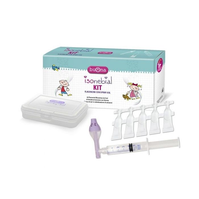 Isonebial Kit 20 Flaconcini +Spray-Sol | Più Medical