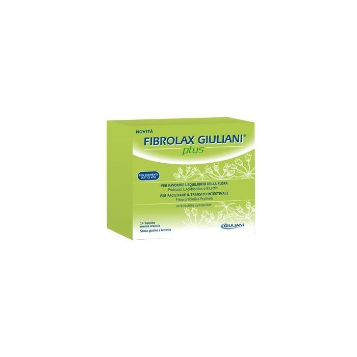 Fibrolax Giuliani Plus 14 Bustine Arancia | Più Medical