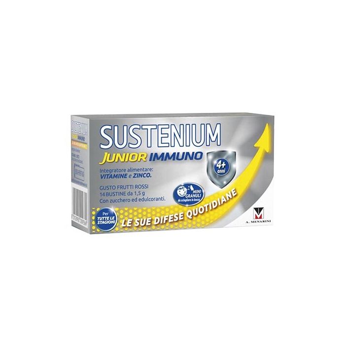 Sustenium Immuno Energy Junior Integratore Alimentare Gusto Frutti ...