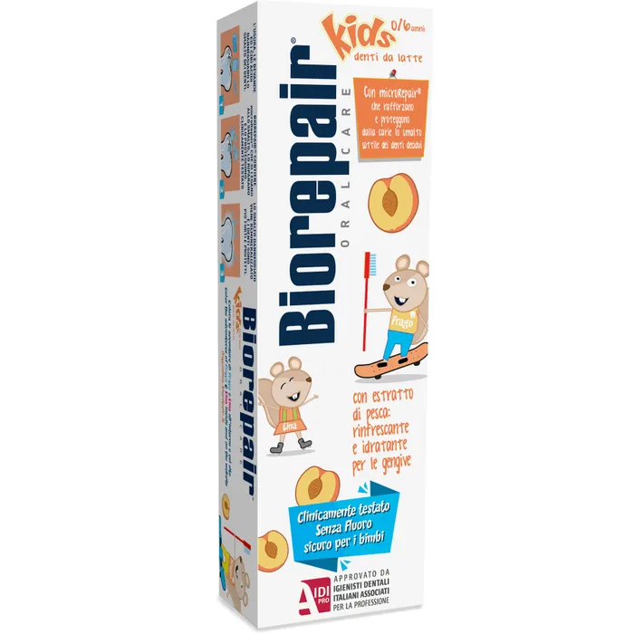 Biorepair Kids Dentifricio Pesca 0-6 Anni 50 Ml | Più Medical