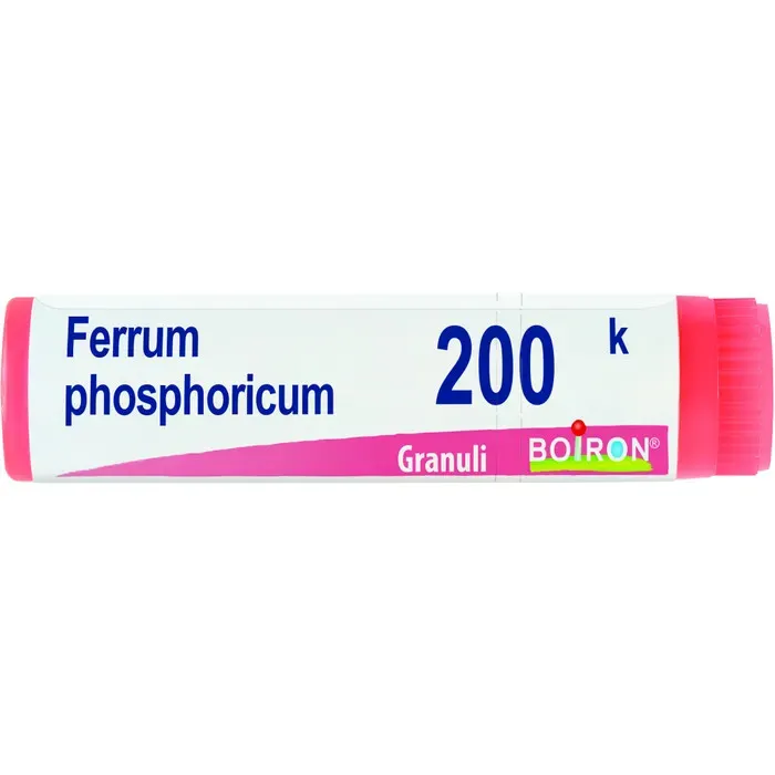 Boiron Ferrum Phosphoricum Globuli 200K Dose 1g | Più Medical