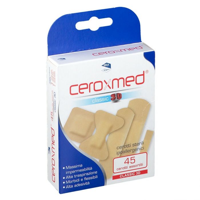 Cerotto Ceroxmed Classic 45 Pezzi Assortiti | Più Medical