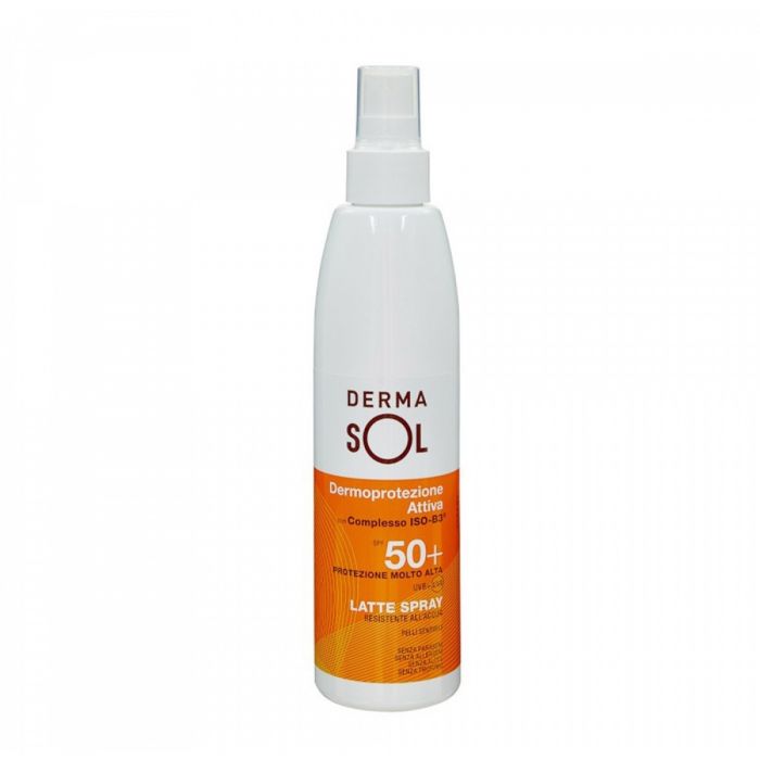 Latte Solare Spray Protezione Molto Alta Dermasol 200 Ml | Più Medical