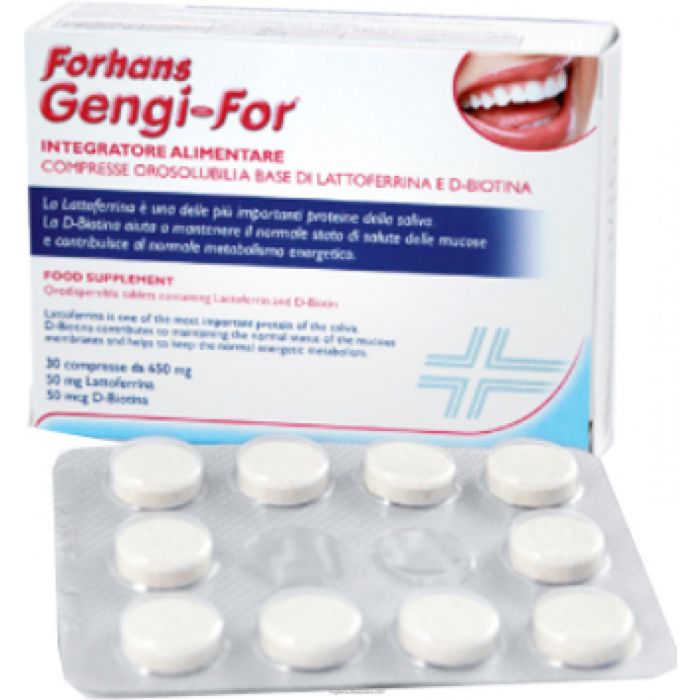 Forhans Gengi-For Integratore Alimentare 30 Compresse 19,50 G | Più Medical