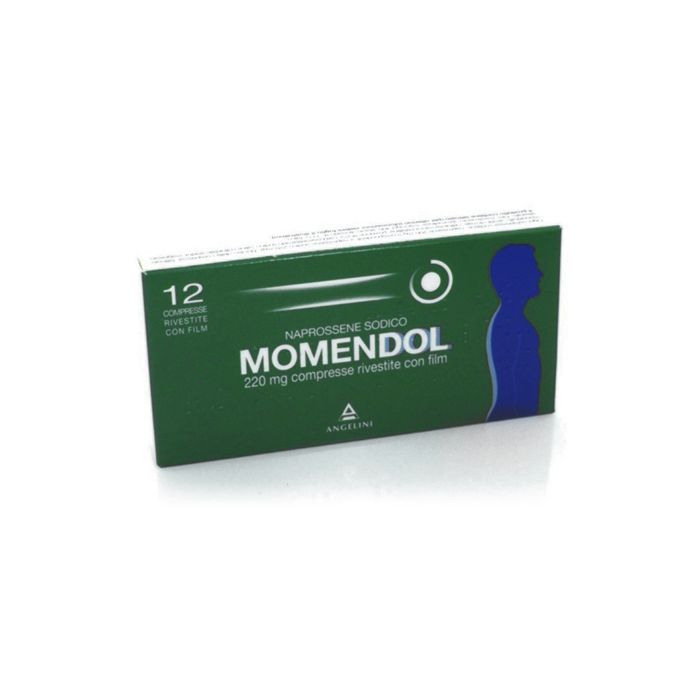 MomenDOL 220mg Naprossene Sodico 12 Compresse Rivestite