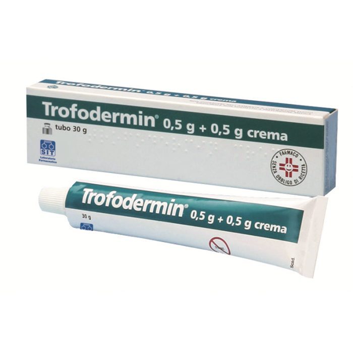 Trofodermin 0,5G+0,5G Crema Dermatologica 30G | Più Medical