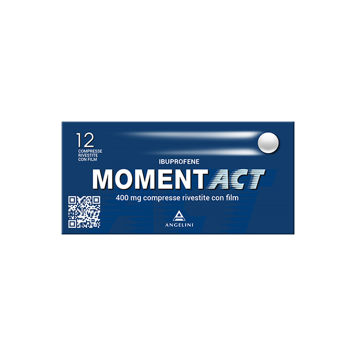 Moment ACT 400 mg Ibuprofene 12 Compresse Rivestite