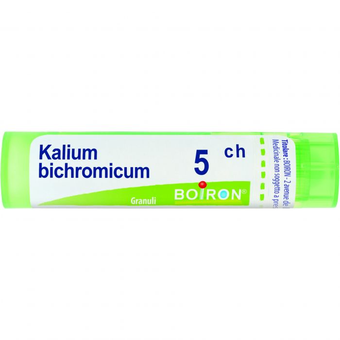 Boiron Kalium Bichromicum 80 Granuli 5 Ch Contenitore Multidose | Più ...
