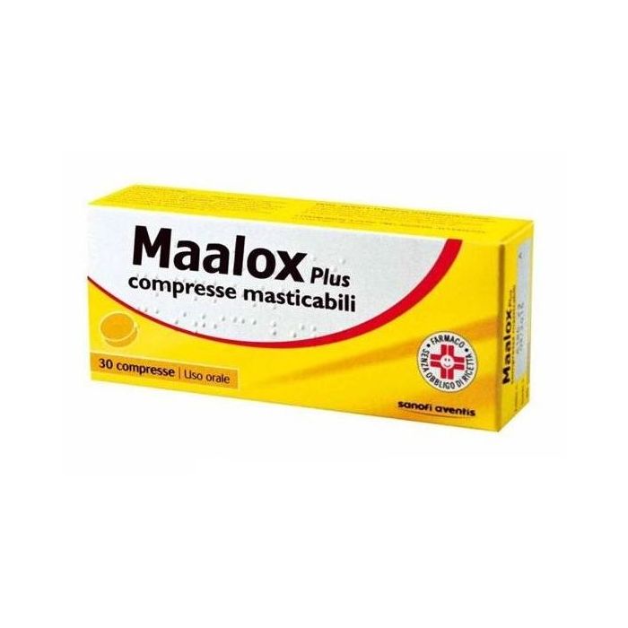 Maalox Plus 30 Compresse Masticabili | Più Medical