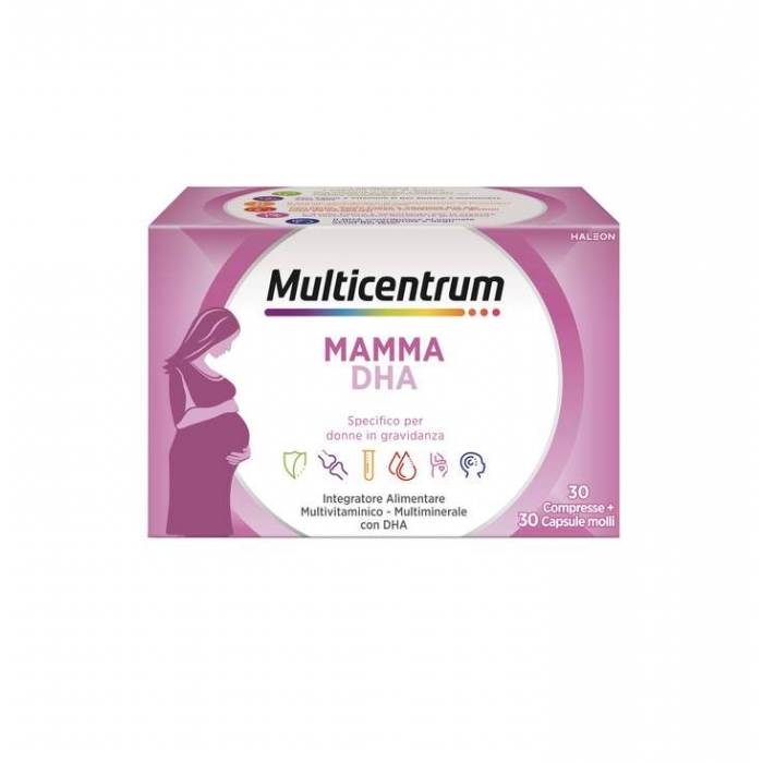 Multicentrum Neo Mamma Dha 30 Compresse + 30 Capsule Molli 52 G | Più Medical