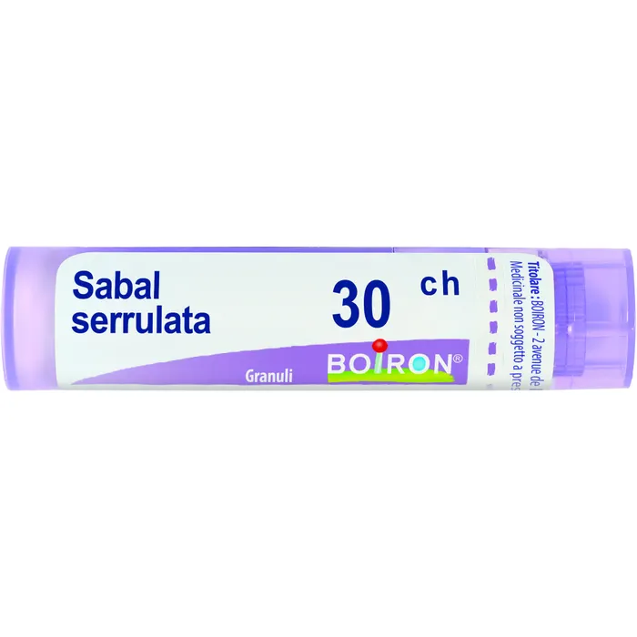 Boiron Sabal Serrulata Granuli 30Ch Tubo 4g | Più Medical