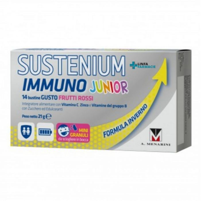Sustenium Immuno Energy Junior Integratore Alimentare Gusto Frutti ...