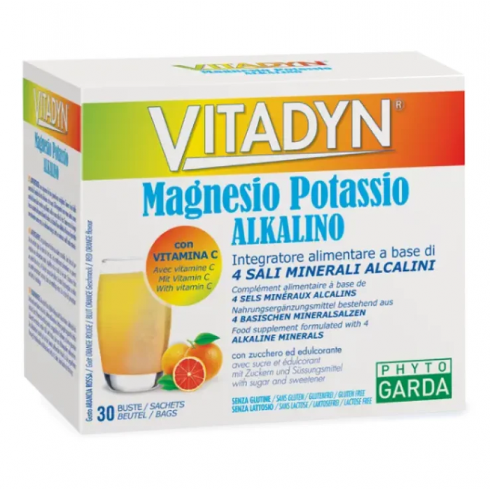Vitadyn Magnesio Potassio Alkalino 30 Bustine | Più Medical